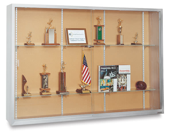 Claridge Sliding Door Display Cases | BLICK Art Materials