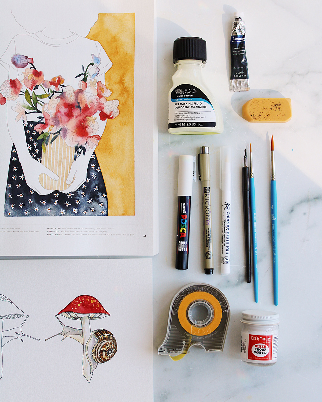 Watercolor LIVE - Sarah Simon | BLICK Art Materials