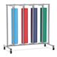 Paper Roll Rack - 36", Vertical With Casters, 4 Rolls | BLICK Art Materials