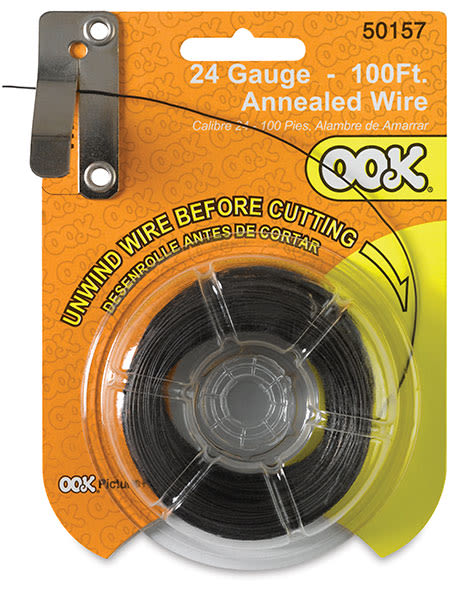 OOK Annealed Specialty Wire - 24 Gauge, 100 ft | BLICK Art Materials