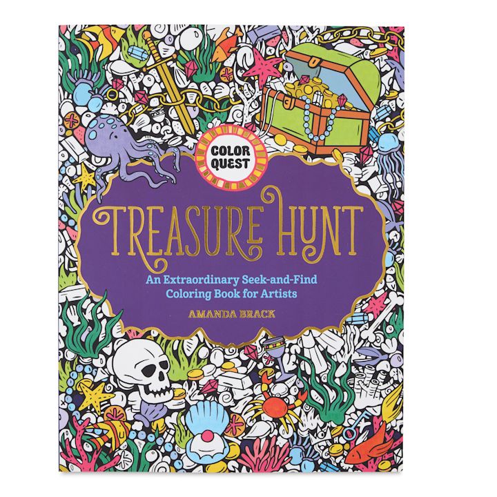 Color Quest Seek-and-Find Coloring Books | BLICK Art Materials