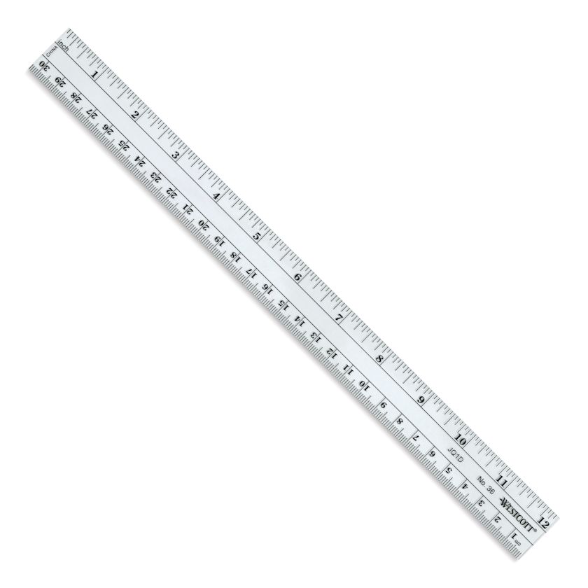 Westcott Flexible Inch/Metric Ruler - 12", Inch/Metric | BLICK Art ...