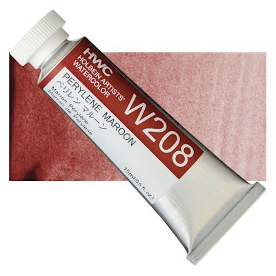Holbein Artists' Watercolor - Perylene Maroon, 15 ml tube | BLICK Art ...