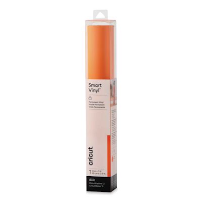 Cricut Permanent Smart Vinyl - Orange, 13" x 3 ft, Roll | BLICK Art ...