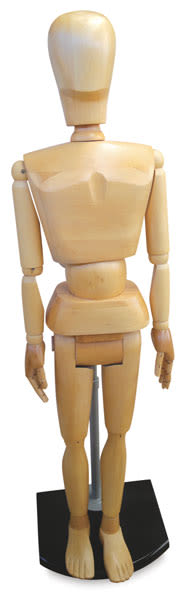 Life Size Wood Manikins | BLICK Art Materials