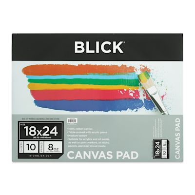 Blick Canvas Pad - 18" x 24", 10 Sheets | BLICK Art Materials