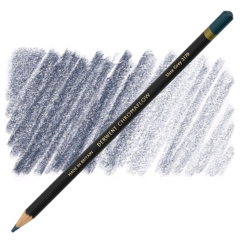 Derwent Chromaflow Colored Pencil - Slate Grey | BLICK Art Materials