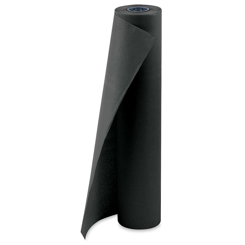 Pacon Decorol Flame Retardant Paper Roll - 36" x 1000 ft, Black | BLICK ...