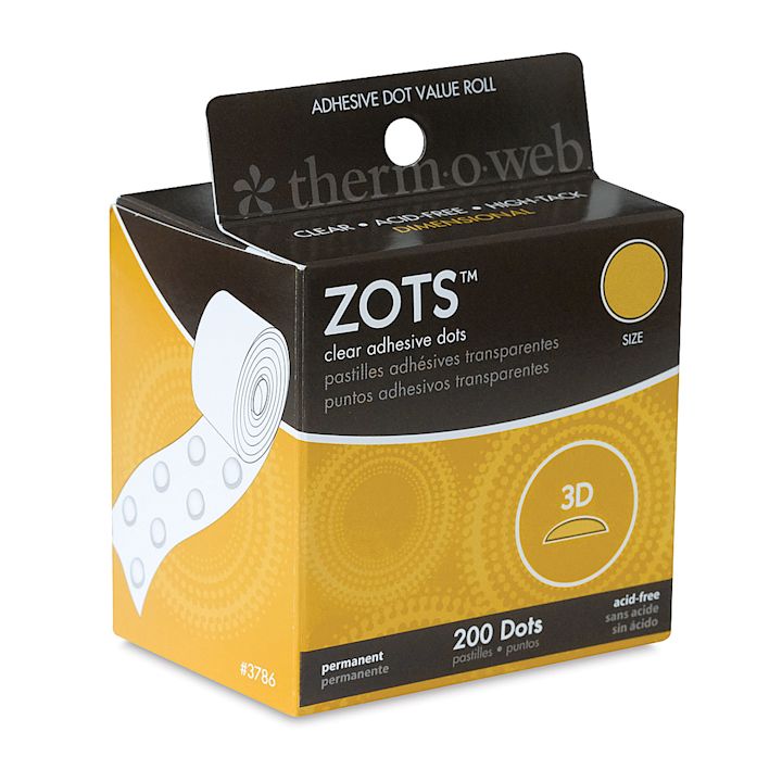 Therm-O-Web ZOTS Clear Adhesive Dots | BLICK Art Materials