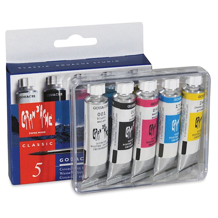 Caran d'Ache Gouache Studio Sets | BLICK Art Materials