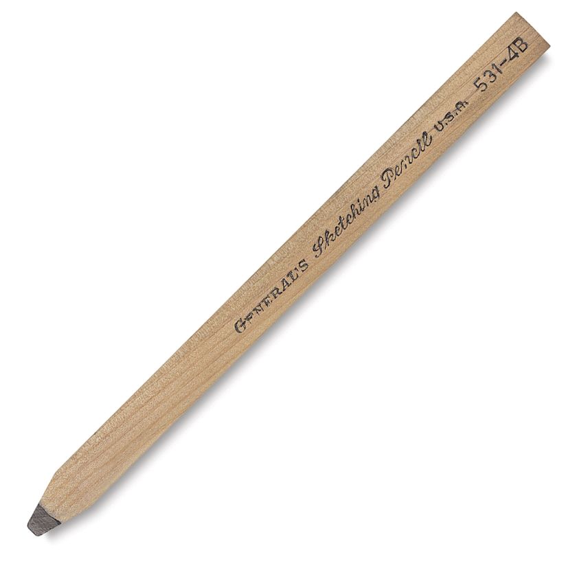 General's Flat Sketching Pencil - 4B | BLICK Art Materials