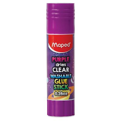 Maped Washable Glue Stick - Purple Clear, 0.28 oz | BLICK Art Materials
