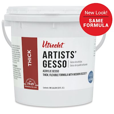 Utrecht Artists' Acrylic Gesso | BLICK Art Materials