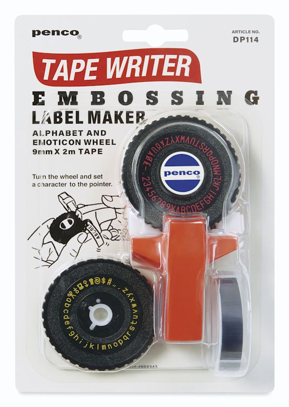 Penco Tape Writer - Embossing Label Maker | BLICK Art Materials