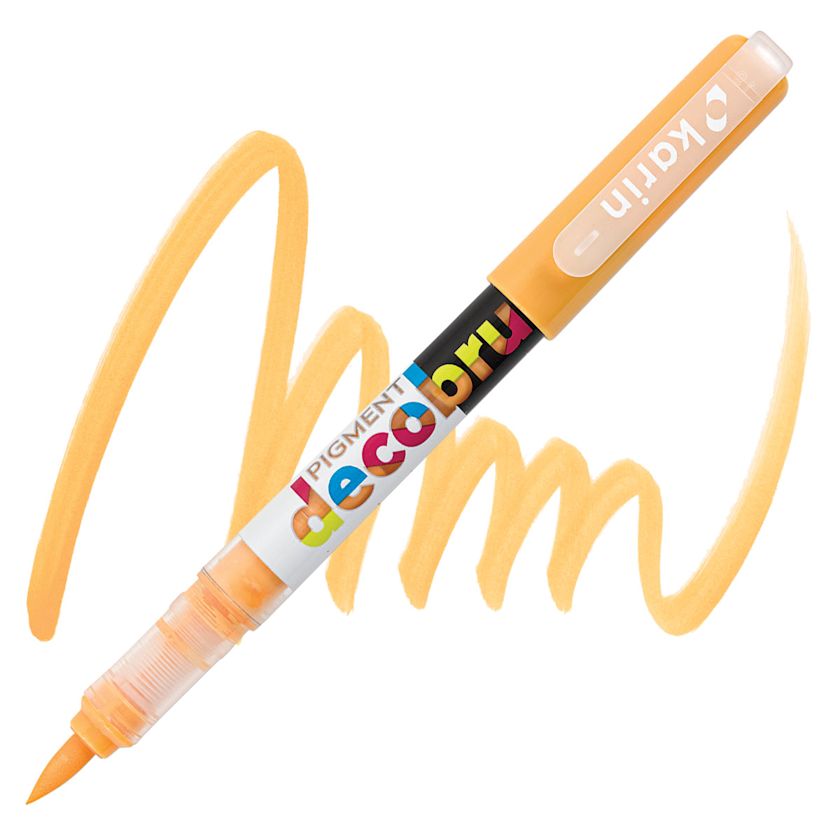 Karin Pigment Decobrush Marker - Pale Orange | BLICK Art Materials