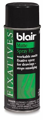Blair Spray Matte Fixative | BLICK Art Materials