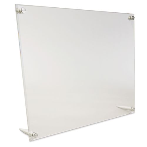 Wexel Art Acrylic Panel Frame - Tabletop, Silver Hardware, 8" x 10 ...