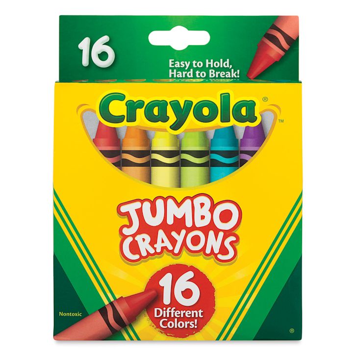 Crayola Jumbo Crayons - Set of 16 | BLICK Art Materials