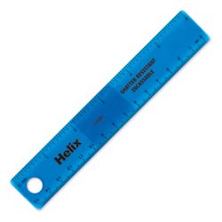 Helix Shatter Resistant Ruler - 6" | BLICK Art Materials