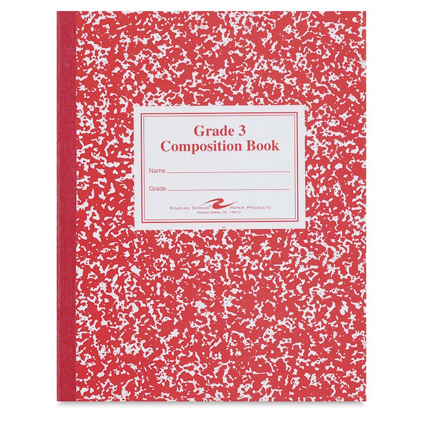 Roaring Spring Primary Composition Notebook - Grade 3, 50 Sheets ...