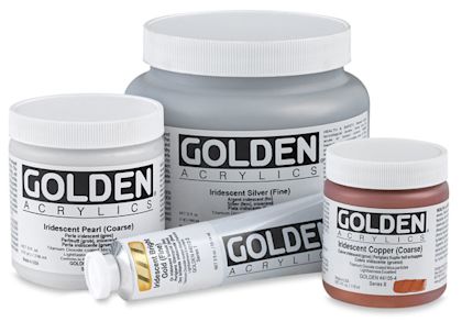 Golden Interference and Iridescent Heavy Body Acrylics | BLICK Art ...