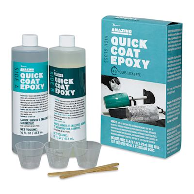 Alumilite Amazing Quick Coat Epoxy - 32 oz, Bottle | BLICK Art Materials