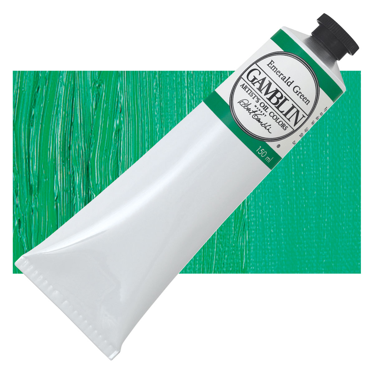 Gamblin Artist's Oil Color - Emerald Green, 150 ml tube | BLICK Art ...