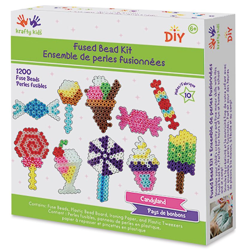Krafty Kids Fused Bead Kit - Candyland Set | BLICK Art Materials