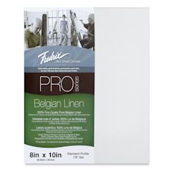 Fredrix Pro Series Traditional Profile Belgian Linen Canvas - 8'' x 10 ...