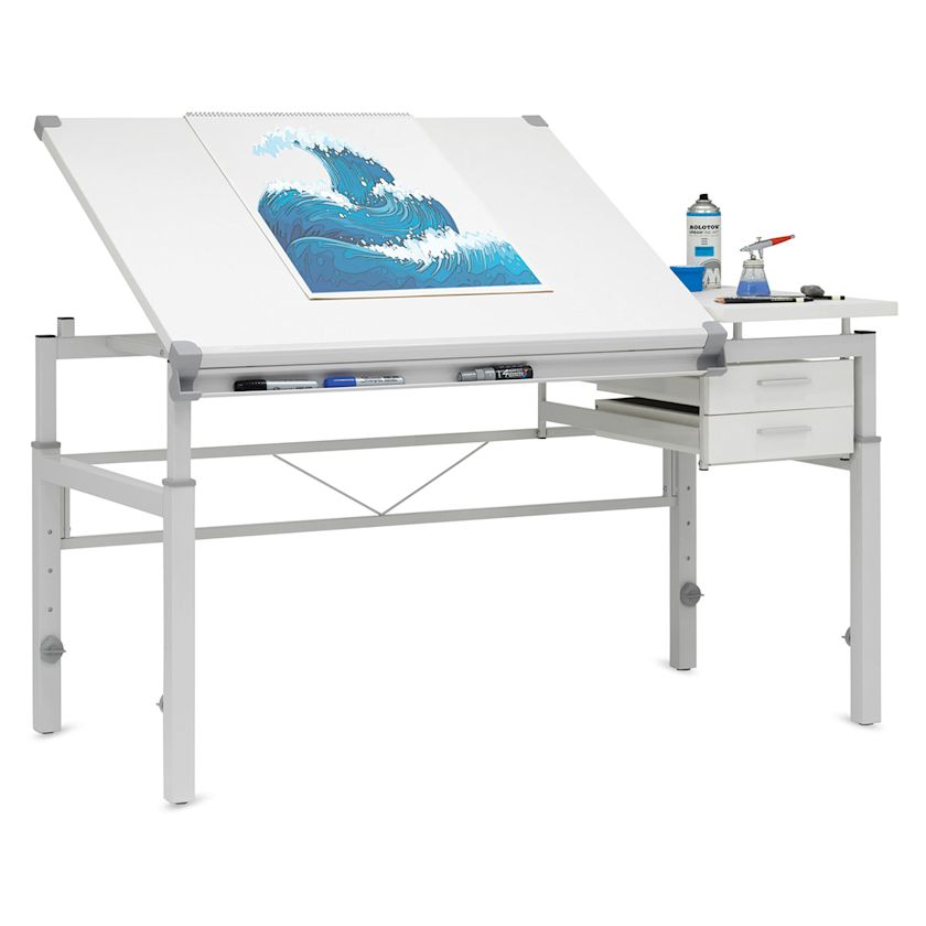 Studio Designs Graphix II Pro Line Table With Drawers | BLICK Art Materials