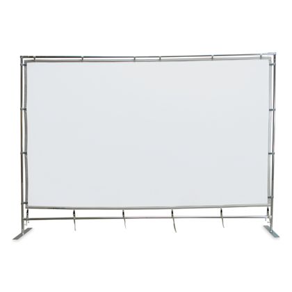 Flourish Freestanding Steel Frame MeshPanel Display Wall - 7 ft x 10 ft ...