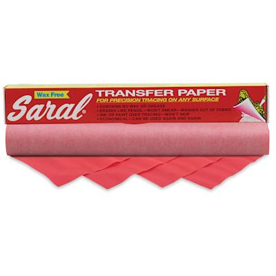 Saral Wax Free Transfer Paper - Red | BLICK Art Materials