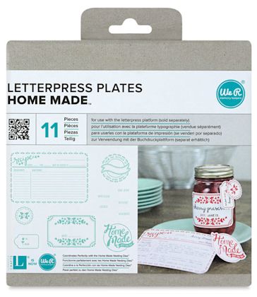 We R Memory Keepers Printing Plate Sets | BLICK Art Materials