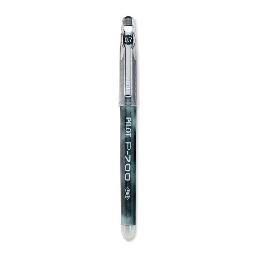 Pilot P-500 Gel Roller - 0.7 mm, Black | BLICK Art Materials