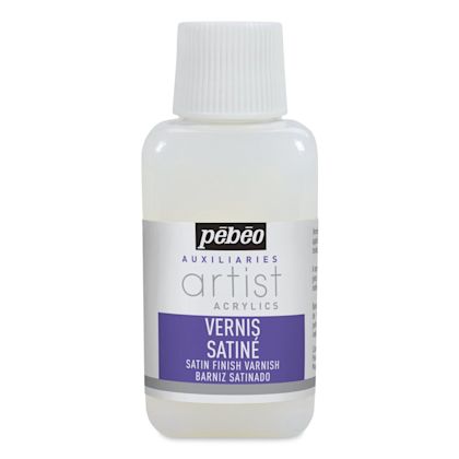 Pebeo Acrylic Polymer Varnish - Satin, 250 ml bottle | BLICK Art Materials