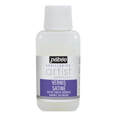 Pebeo Acrylic Polymer Varnish - Satin, 250 ml bottle | BLICK Art Materials