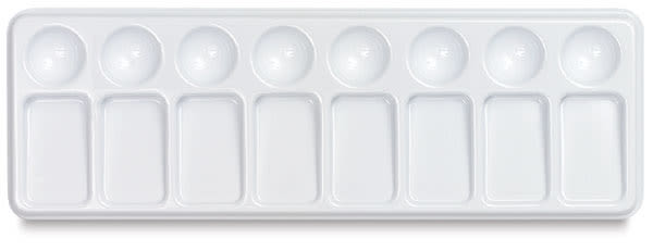 Richeson 8-Well Slant Mixing Tray | BLICK Art Materials