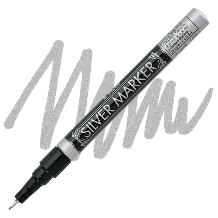 Pilot Silver Marker - Silver, Extra Fine Point | BLICK Art Materials