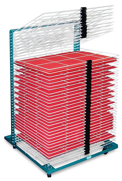 AWT Portable Drying Rack - 20" x 26", 40 Shelves | BLICK Art Materials