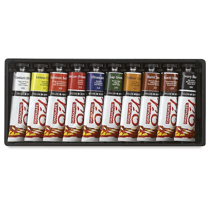 Daler-Rowney Graduate Oil Paint Set | BLICK Art Materials