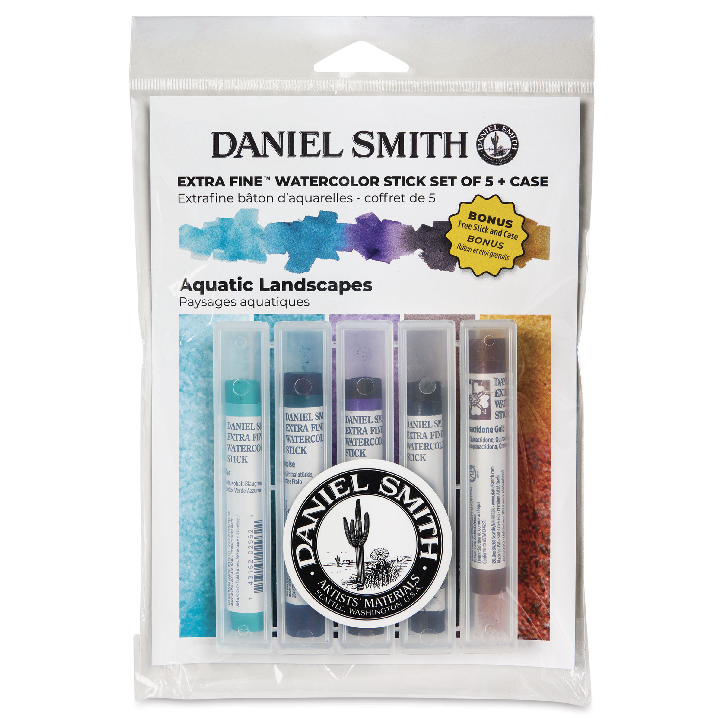 Daniel Smith Watercolor Sticks - Aquatic Landscapes, Set of 5 | BLICK ...
