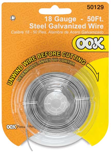 Ook Galvanized Specialty Wire | BLICK Art Materials