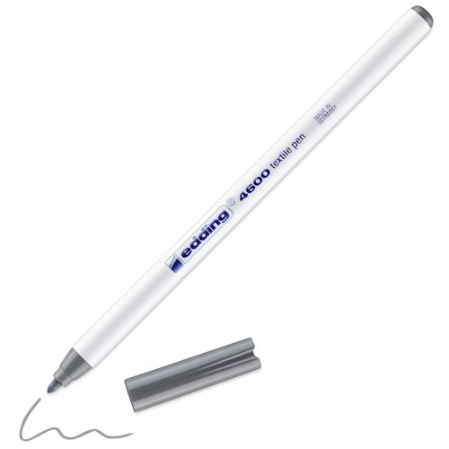Edding 4600 Textile Pen - Gray | BLICK Art Materials