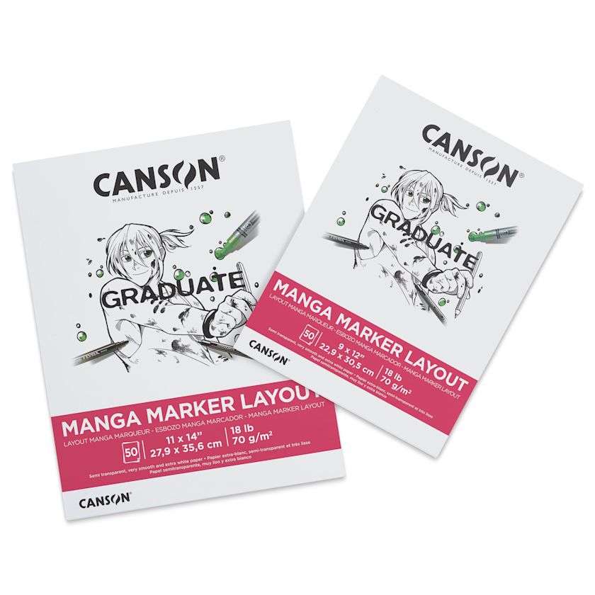 Canson Graduate Manga Marker Layout Pads | BLICK Art Materials