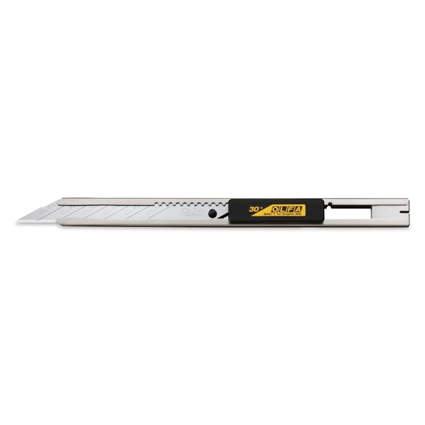 Olfa Stainless-Steel Snap-Off Graphics Knife | BLICK Art Materials