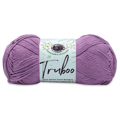 Lion Brand Truboo Yarn - Mauve, 241 yards | BLICK Art Materials