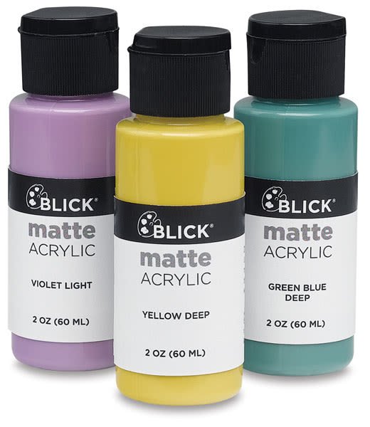 Blick Matte Acrylic Paints and Sets | BLICK Art Materials