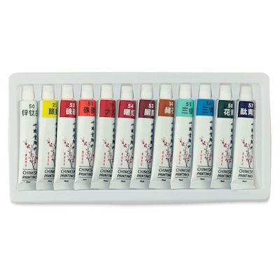 Yasutomo Authentic Chinese Watercolor Set | BLICK Art Materials