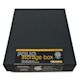 Lineco Folio Archival Storage Box - Black, Faux Leather, 9" x 12" | BLICK Art Materials