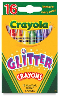Crayola Glitter Crayons | BLICK Art Materials